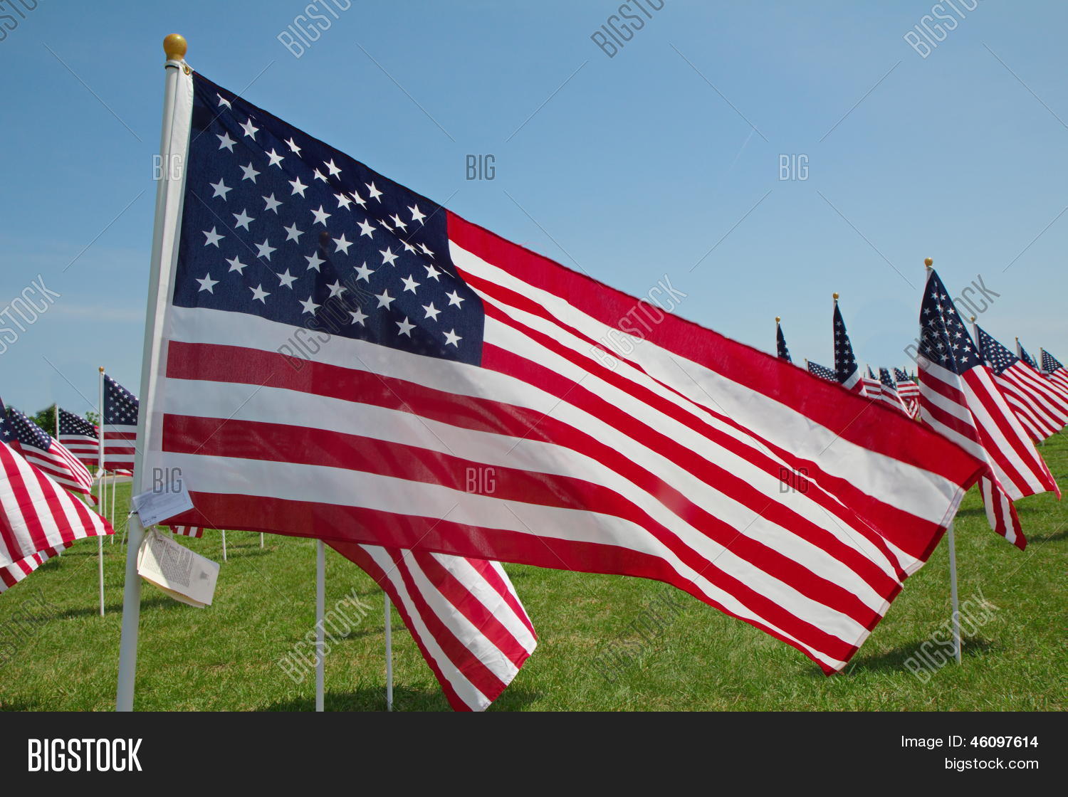 American Flag Waves Image & Photo (Free Trial) | Bigstock