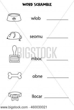 Word Scramble Kids. Vector & Photo (Free Trial) | Bigstock