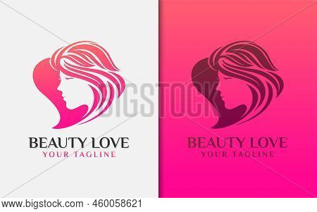 Beauty Love Logo Vector & Photo (Free Trial) | Bigstock