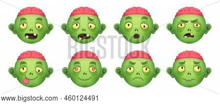 Zombie Emoji. Cartoon Vector & Photo (Free Trial) | Bigstock