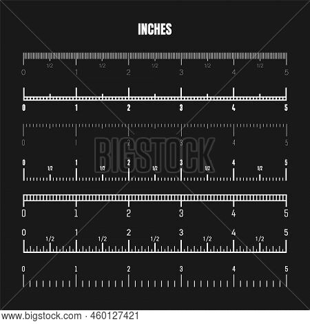 Realistic White Inch Vector & Photo (Free Trial) | Bigstock