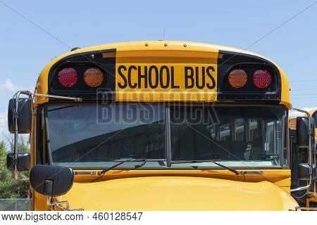 School Bus Staging Image & Photo (Free Trial) | Bigstock