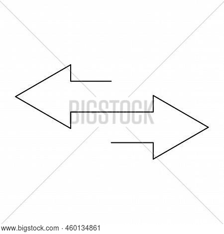Linear Arrow Right Vector & Photo (Free Trial) | Bigstock