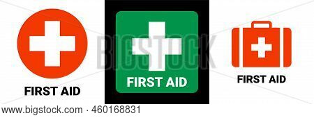 First Aid Icon Symbol Vector & Photo (Free Trial) | Bigstock