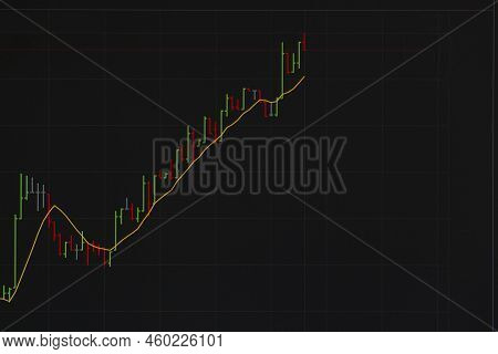 Financial Chart On Image & Photo (Free Trial) | Bigstock