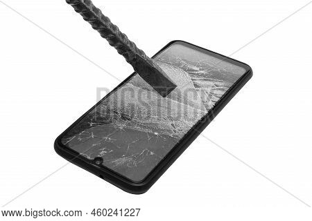 Old Smartphone Broken Image & Photo (Free Trial) | Bigstock