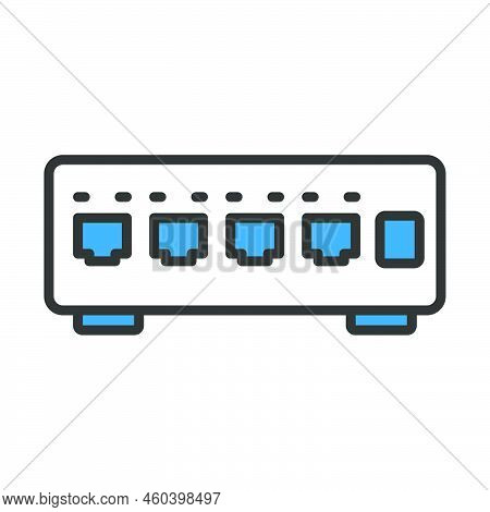Ethernet Switch Icon Vector & Photo (Free Trial) | Bigstock
