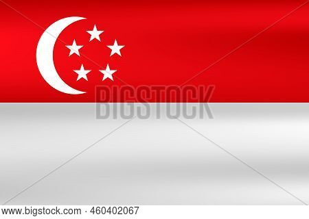 Flag Singapore. Vector & Photo (Free Trial) | Bigstock