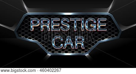 Prestige Car Logo 3d Vector & Photo (Free Trial) | Bigstock