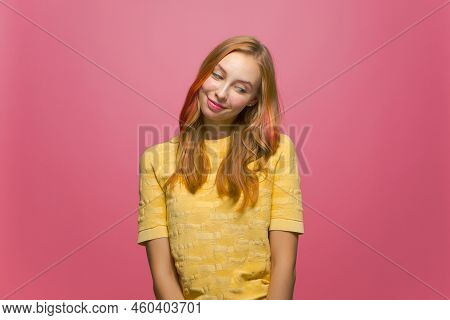 Smiling Cute Shy Image & Photo (Free Trial) | Bigstock