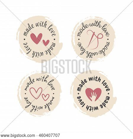 Made Love Label Vector & Photo (Free Trial) | Bigstock