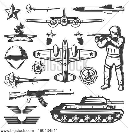 Vintage Military Vector & Photo (Free Trial) | Bigstock