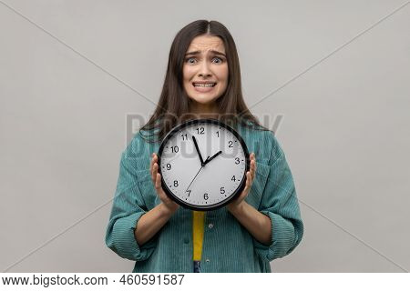 Look Time. Unhappy Image & Photo (Free Trial) | Bigstock