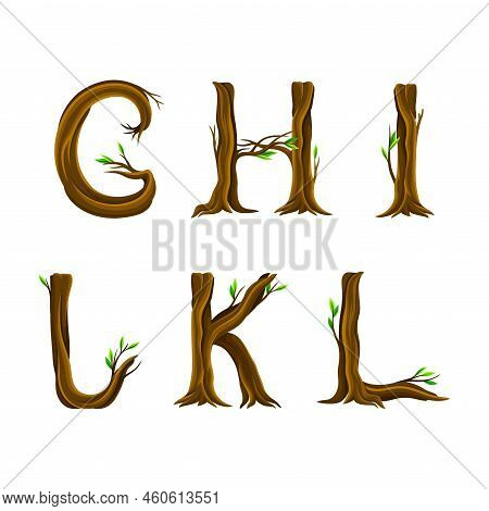 Forest Alphabet Vector & Photo (Free Trial) | Bigstock
