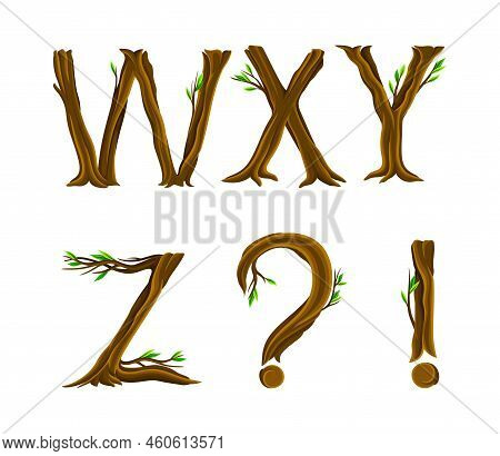 Forest Alphabet Vector & Photo (Free Trial) | Bigstock