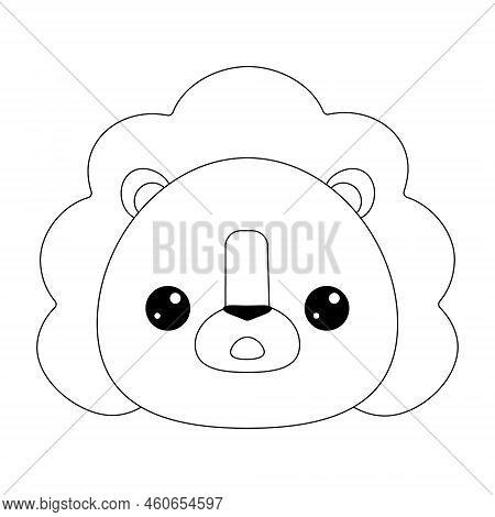 Contour Drawing Lion Vector & Photo (Free Trial) | Bigstock