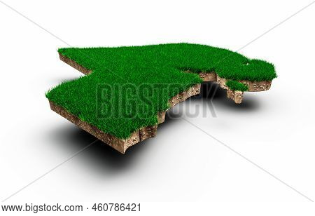 Kuwait Map Soil Land Image & Photo (Free Trial) | Bigstock
