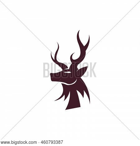 Stag Icon Logo Design Vector & Photo (Free Trial) | Bigstock