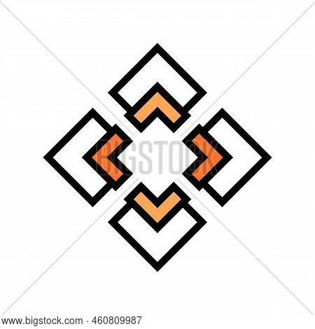 App Ui Arrow Color Vector & Photo (Free Trial) | Bigstock