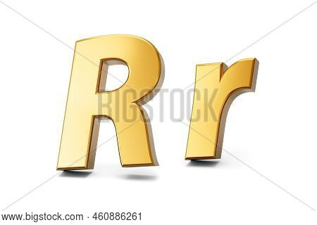 3d Letter R Gold Metal Image & Photo (Free Trial) | Bigstock