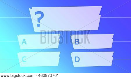 Multiple Choice Quiz Vector & Photo (Free Trial) | Bigstock