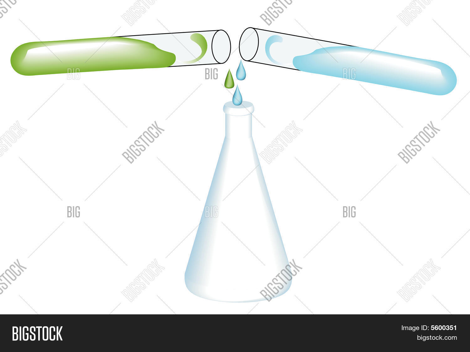 Test Tubes Mixing Vector & Photo (Free Trial) | Bigstock