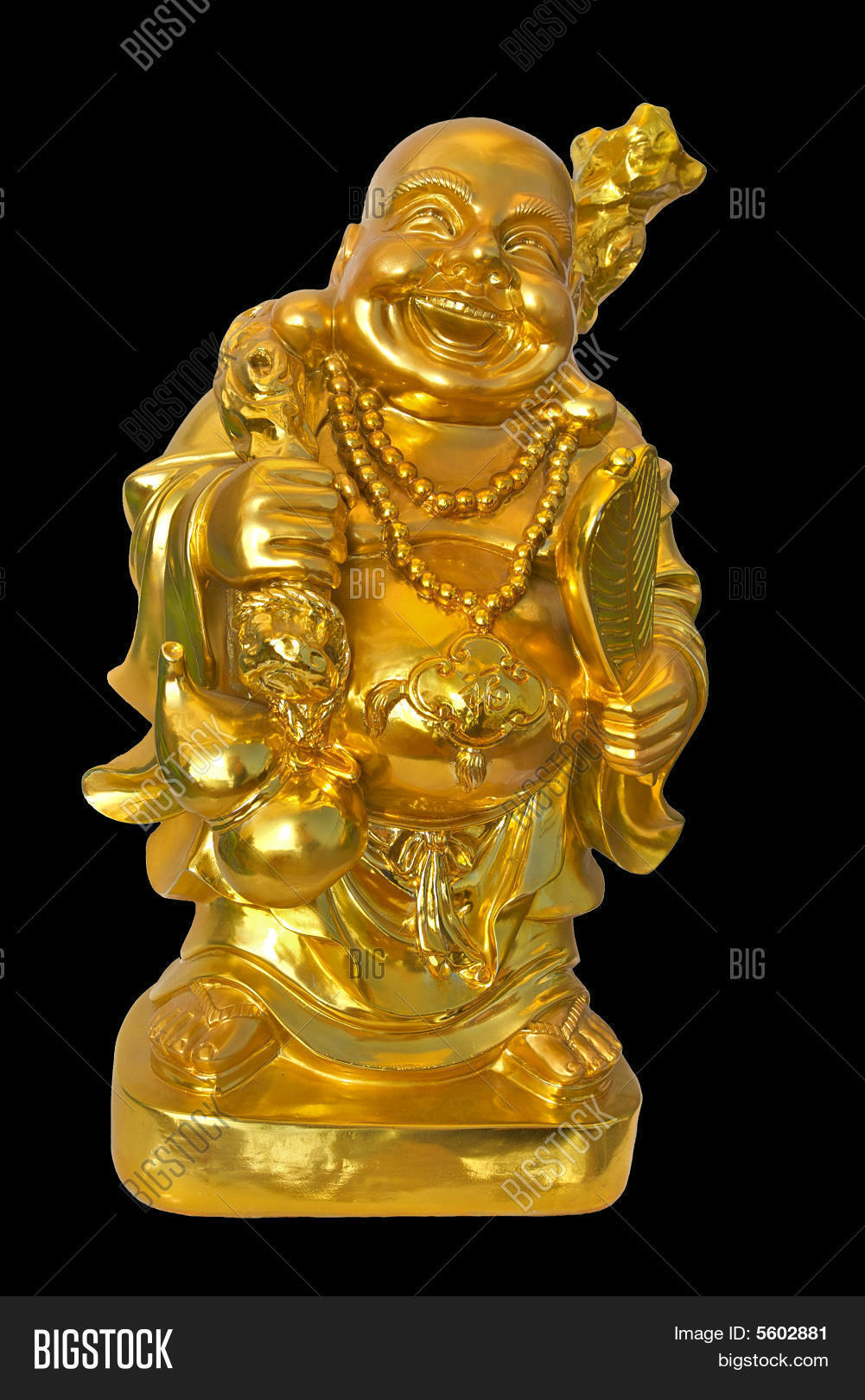 Golden Statue Fat Image & Photo (Free Trial) | Bigstock