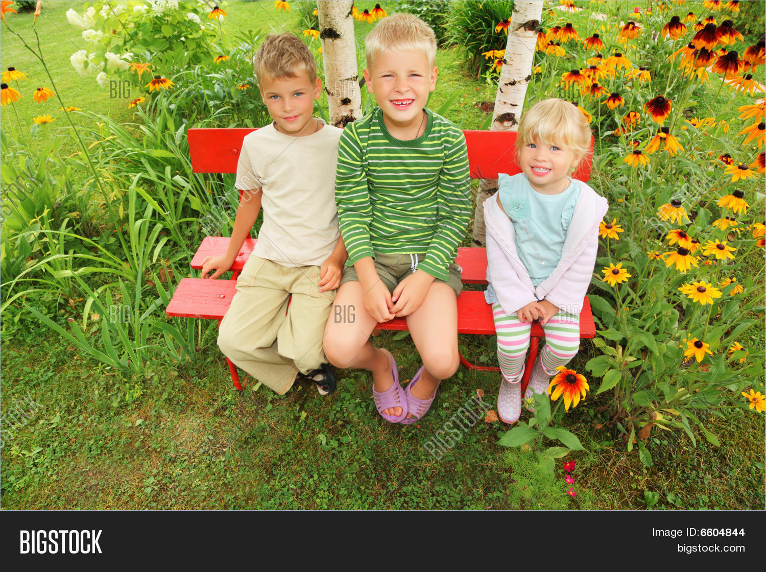 Children Sitting On Image & Photo (Free Trial) | Bigstock