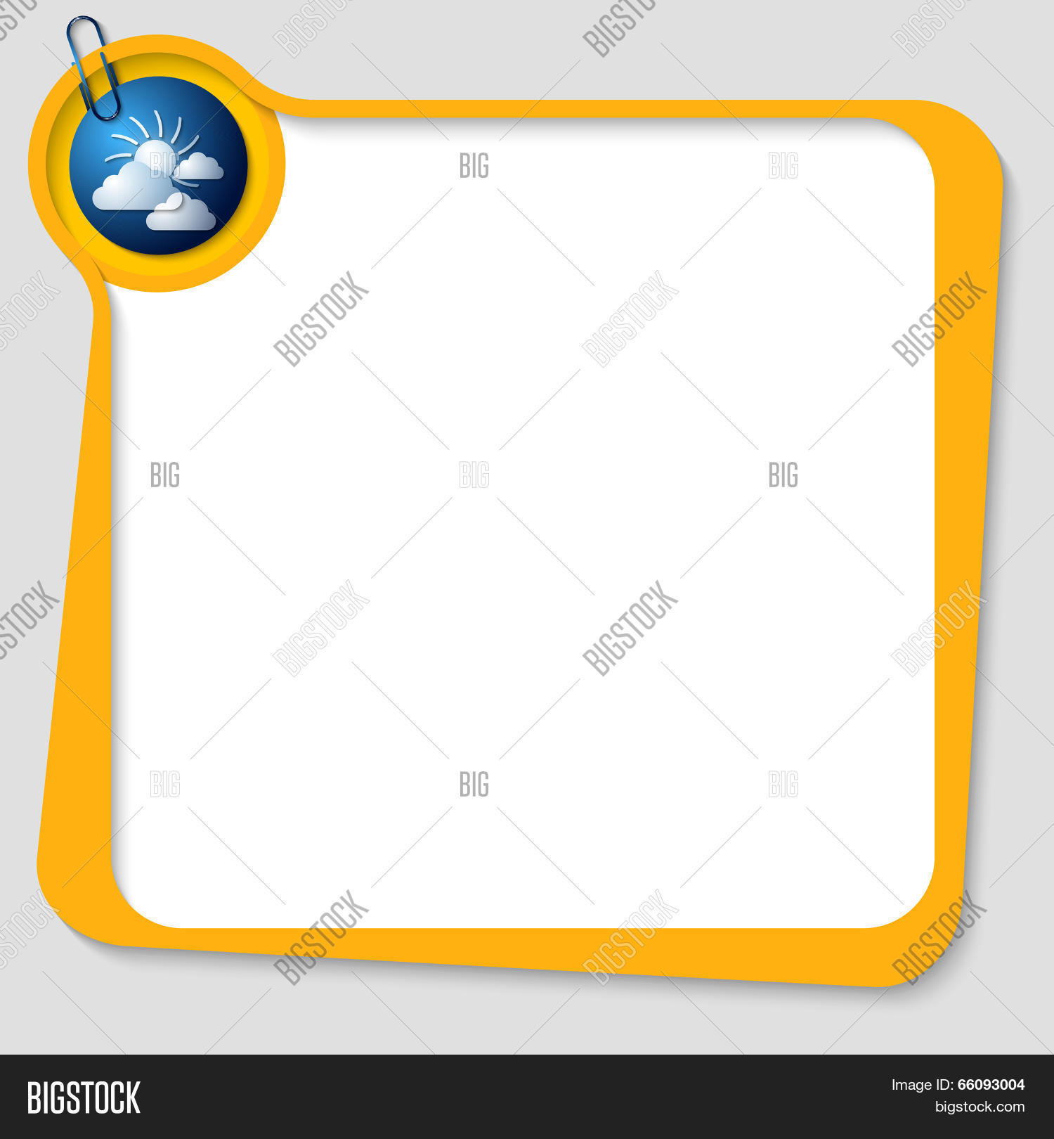Blank Text Box Sun Vector & Photo (Free Trial) | Bigstock
