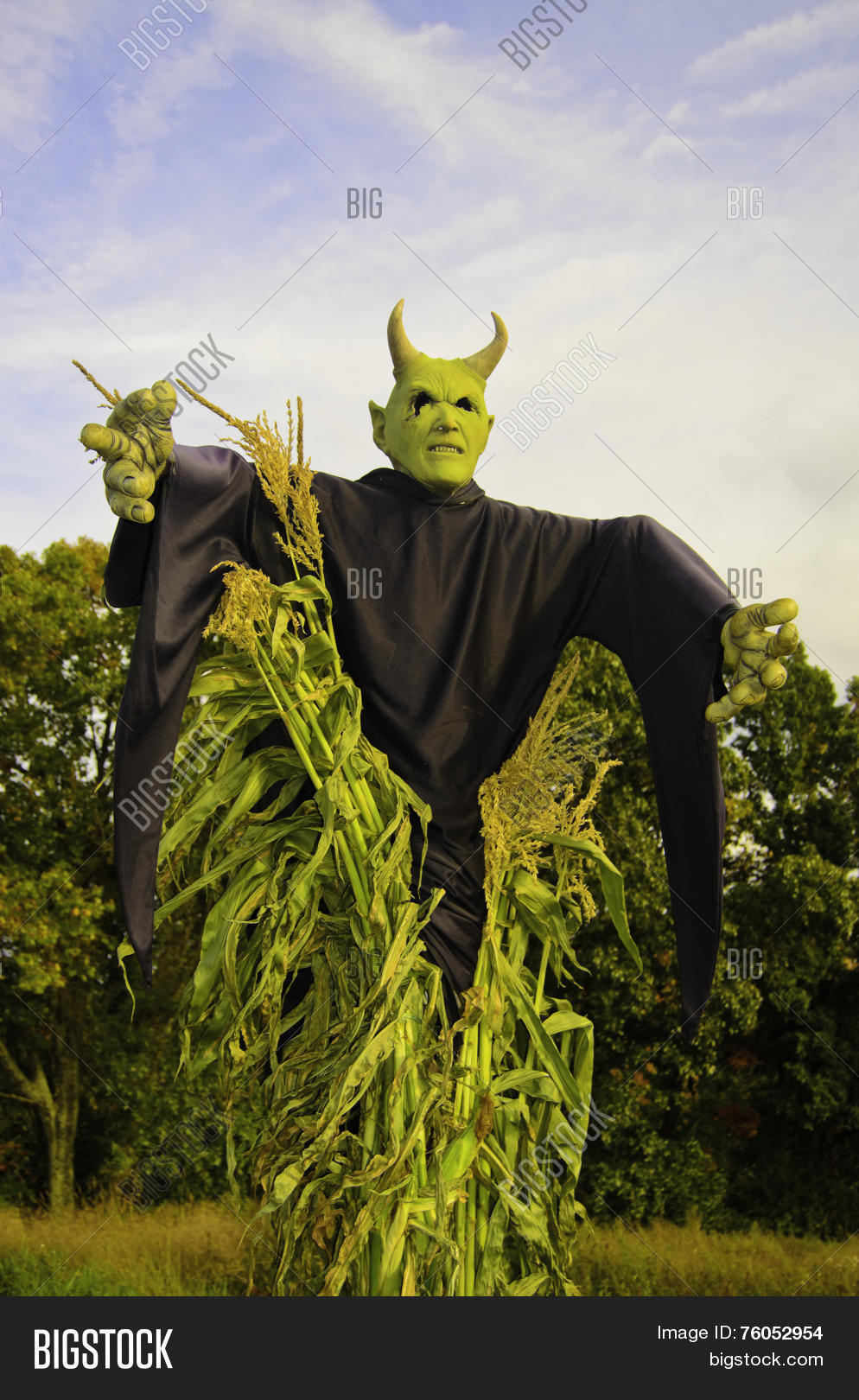 Scarry Demon Corn Image & Photo (Free Trial) | Bigstock