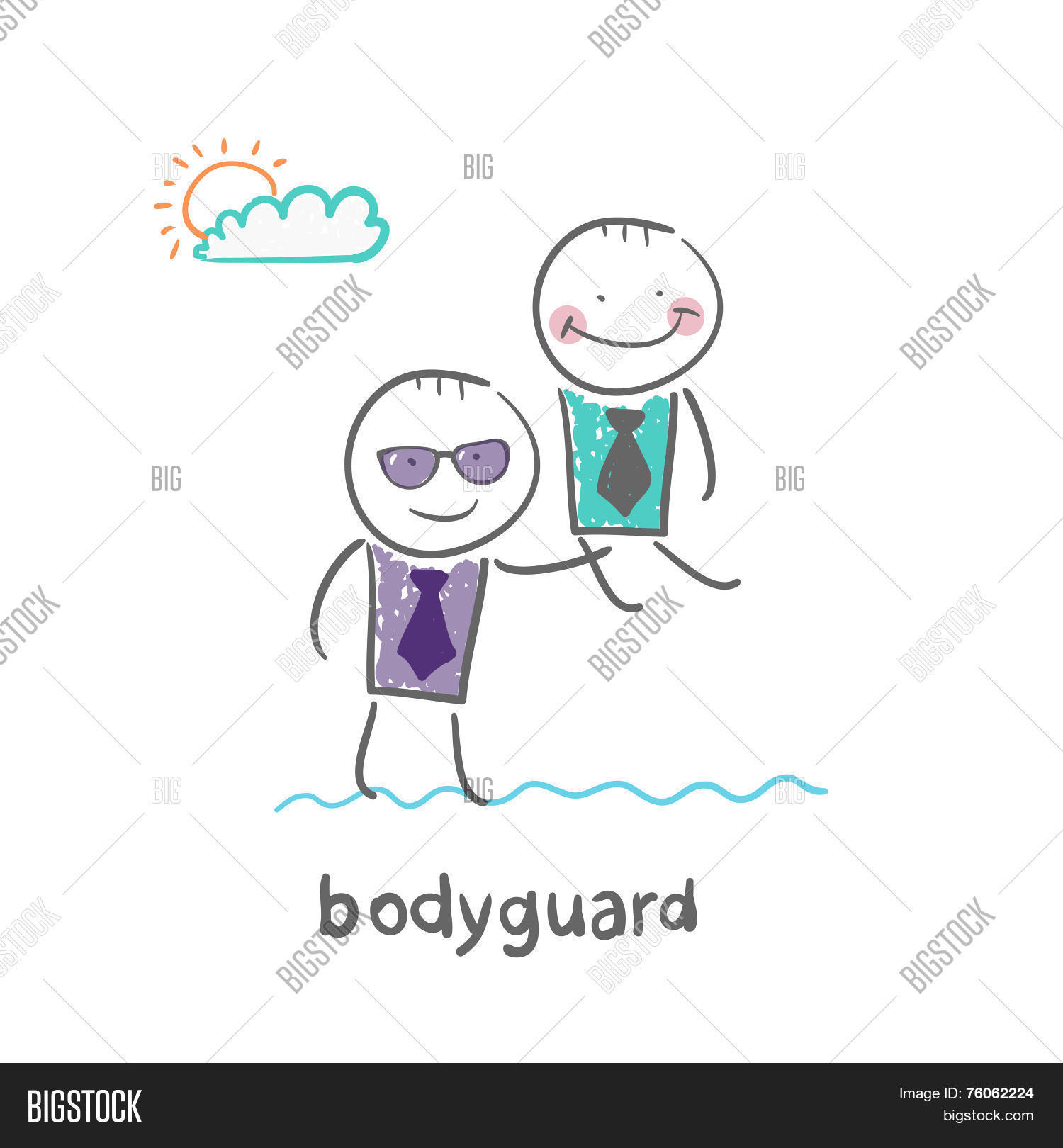 Bodyguard Vector & Photo (Free Trial) | Bigstock