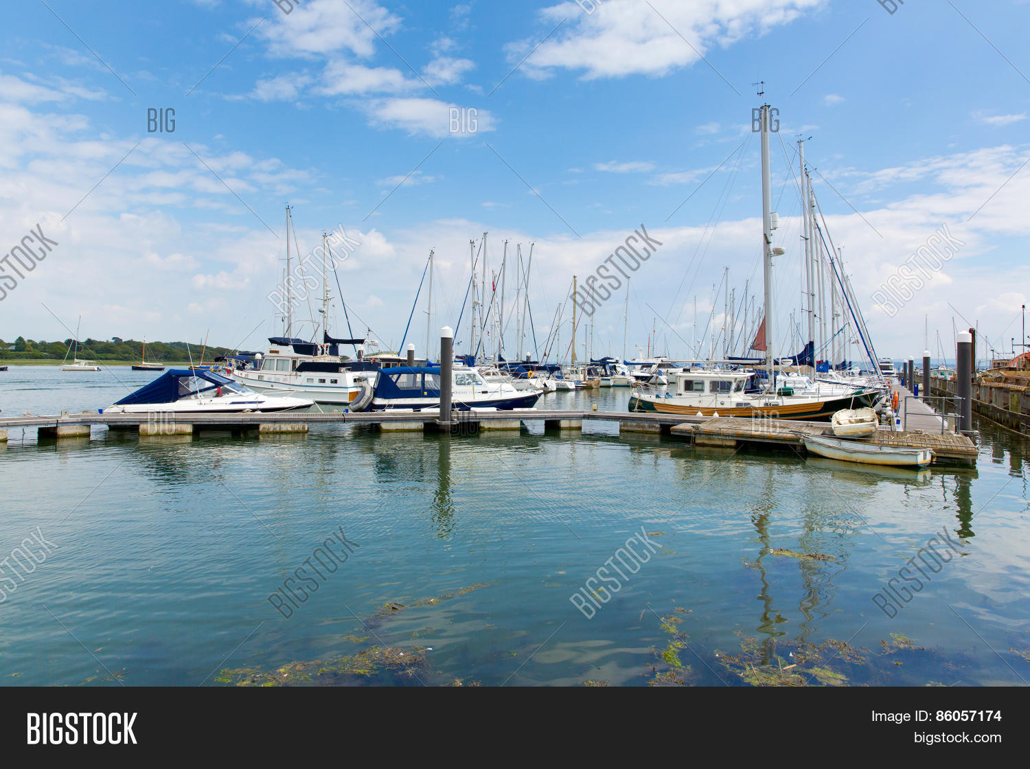 Lymington Marina, Image & Photo (Free Trial) | Bigstock