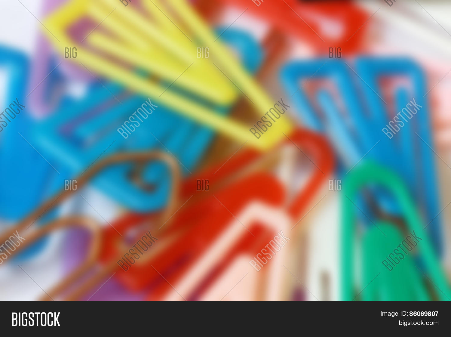 Colorful Paper Clips Image & Photo (Free Trial) | Bigstock