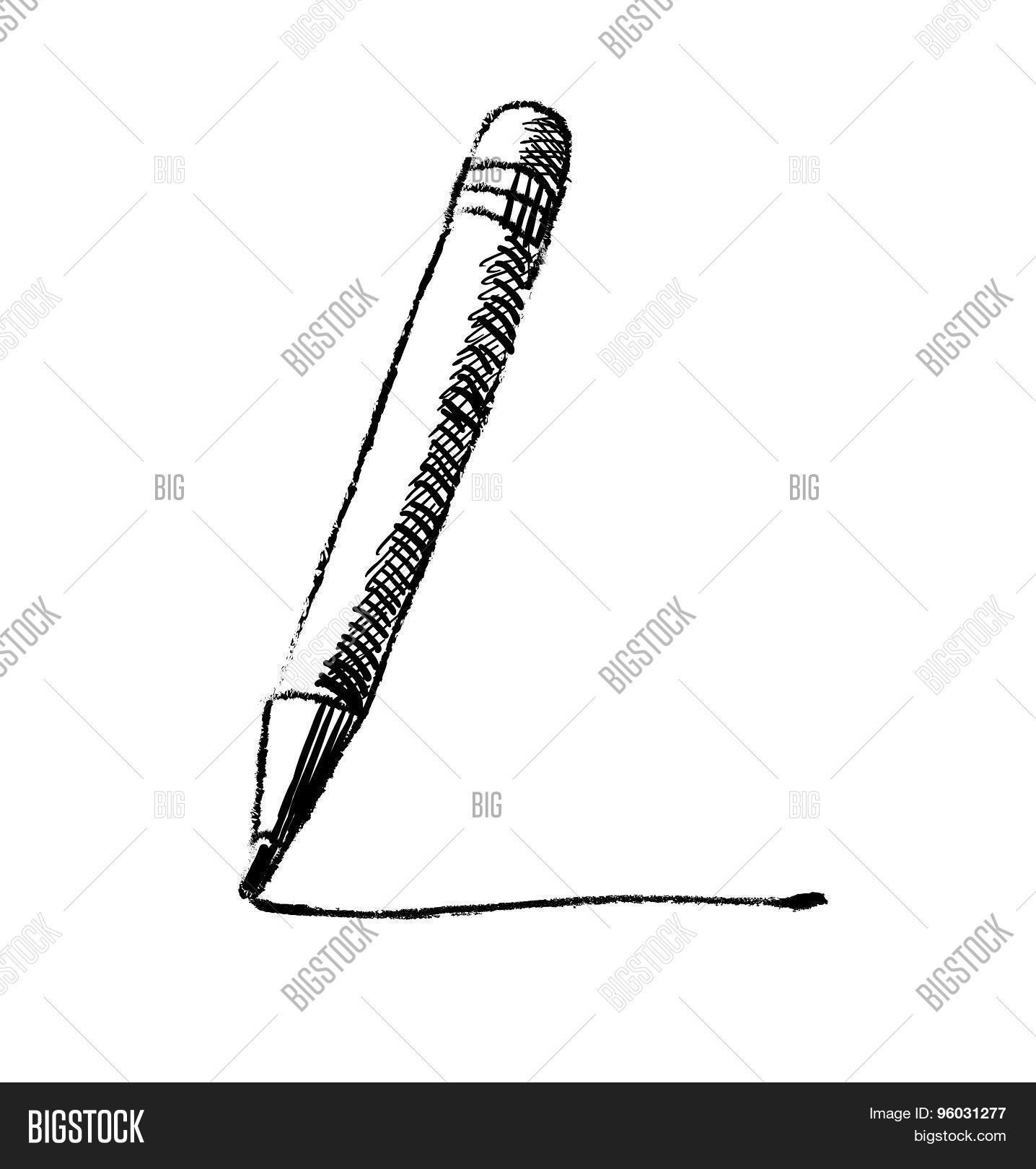 Pencil Sketch Cartoon Vector & Photo (Free Trial) | Bigstock