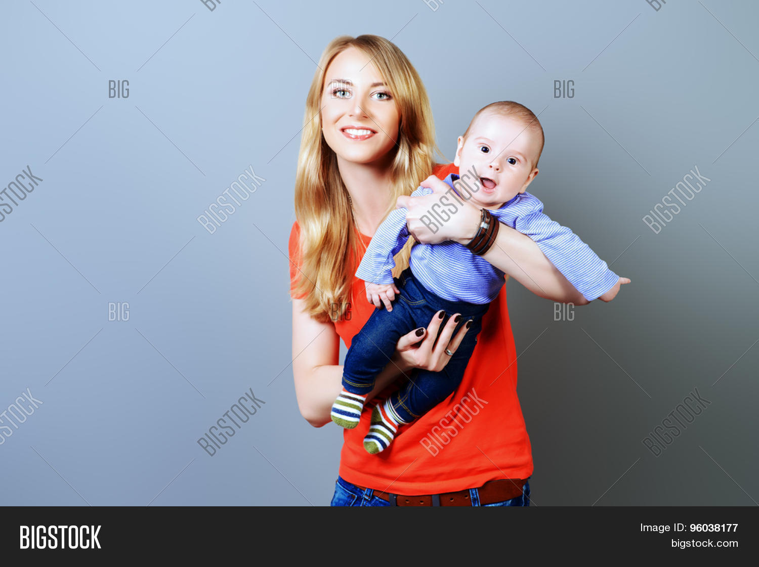 Happy Beautiful Mother Image & Photo (Free Trial) | Bigstock