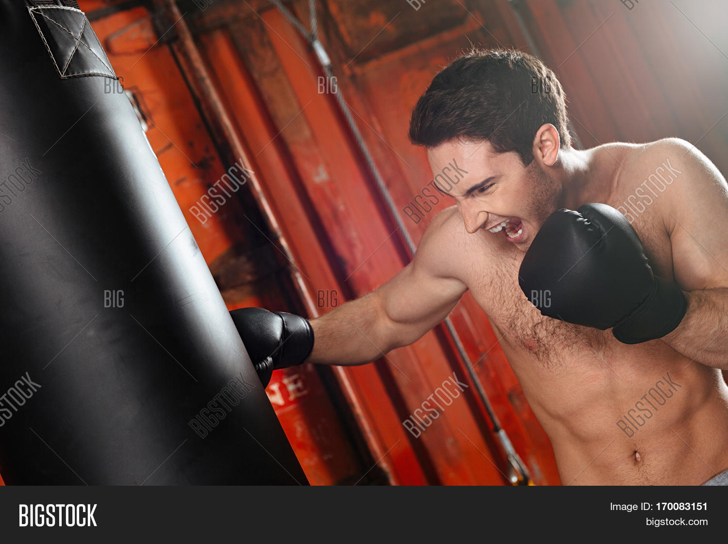 Image Screaming Strong Image & Photo (Free Trial) | Bigstock
