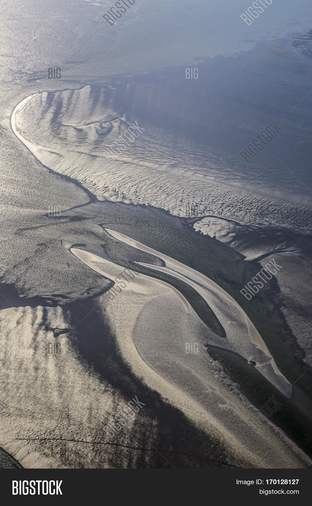 Aerial View Estuary Image & Photo (Free Trial) | Bigstock