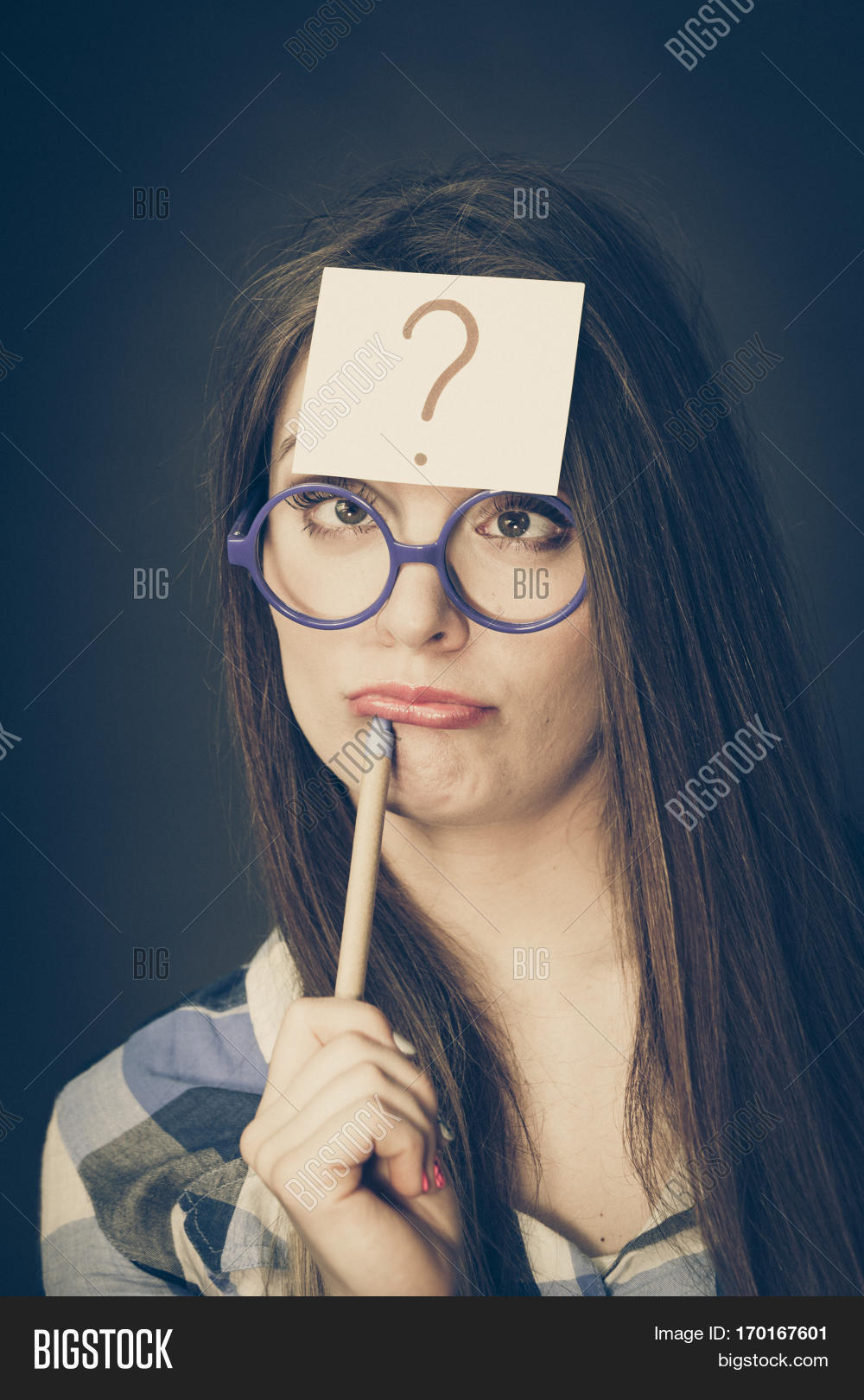 Woman Thinking Image & Photo (Free Trial) | Bigstock