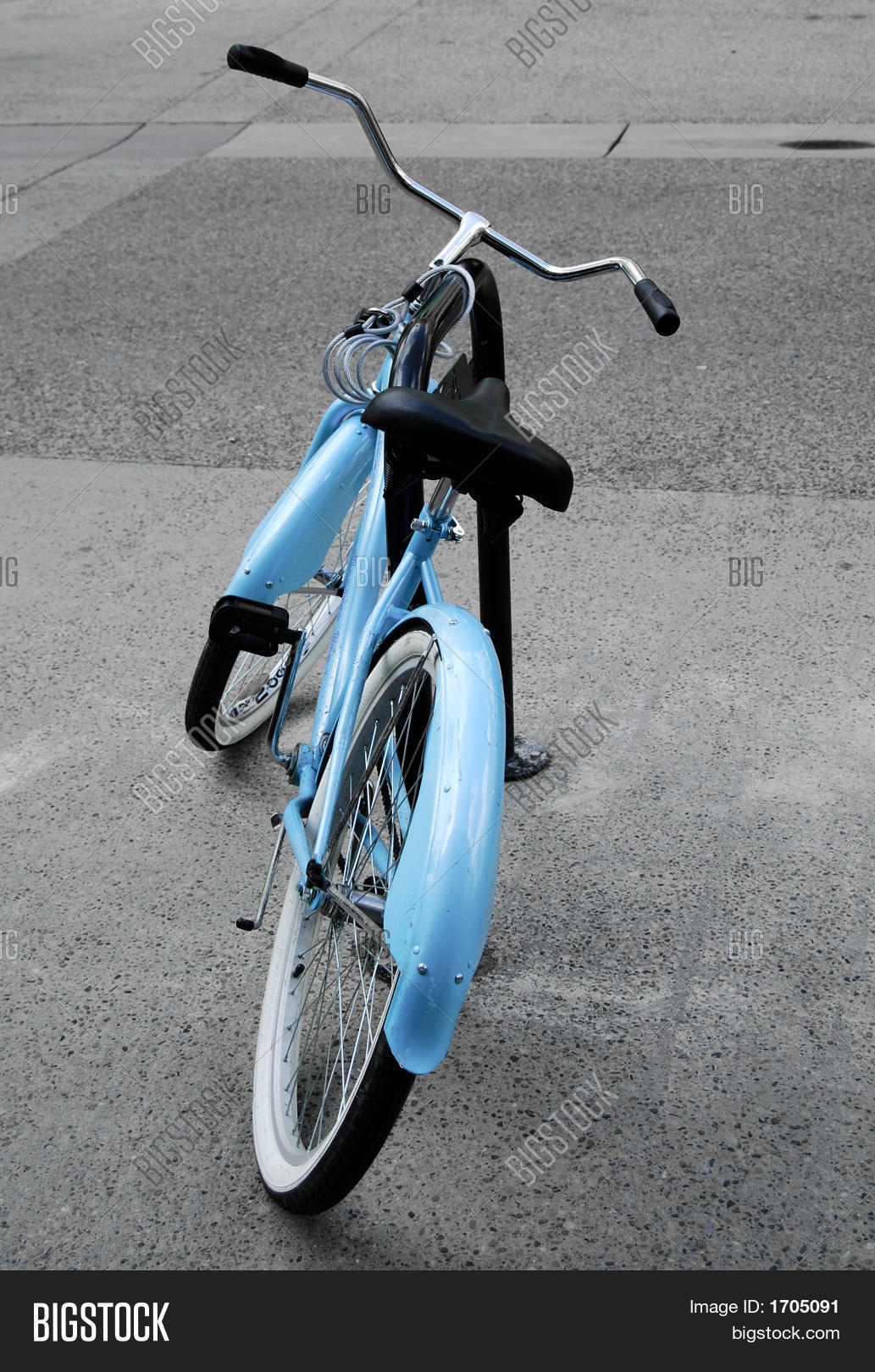 Blue Bike Image & Photo (Free Trial) | Bigstock