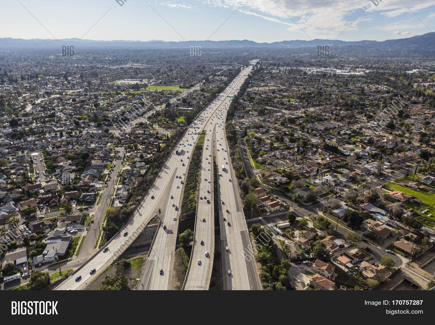 Aerial View Route 118 Image & Photo (Free Trial) | Bigstock