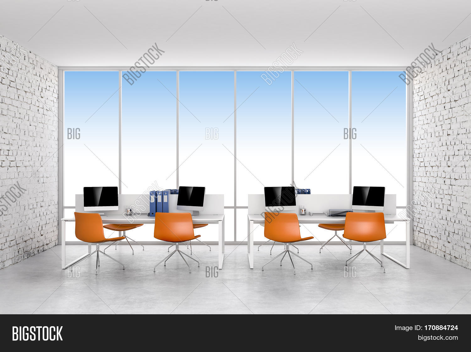 3d Office Interior Image & Photo (Free Trial) | Bigstock