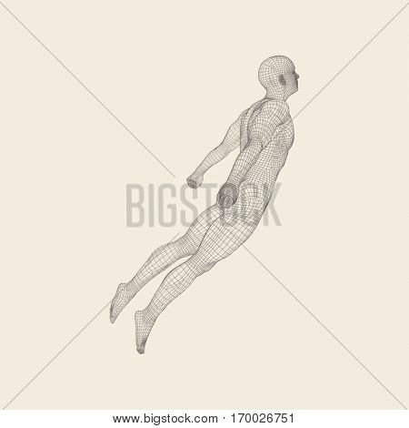Hovering Air. Man Vector & Photo (Free Trial) | Bigstock