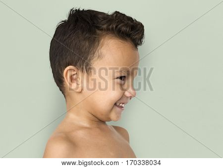 Little Boy Side View Image & Photo (Free Trial) | Bigstock