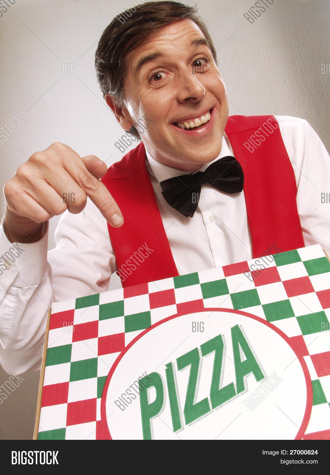 Pizza Delivery Man Image & Photo (Free Trial) | Bigstock