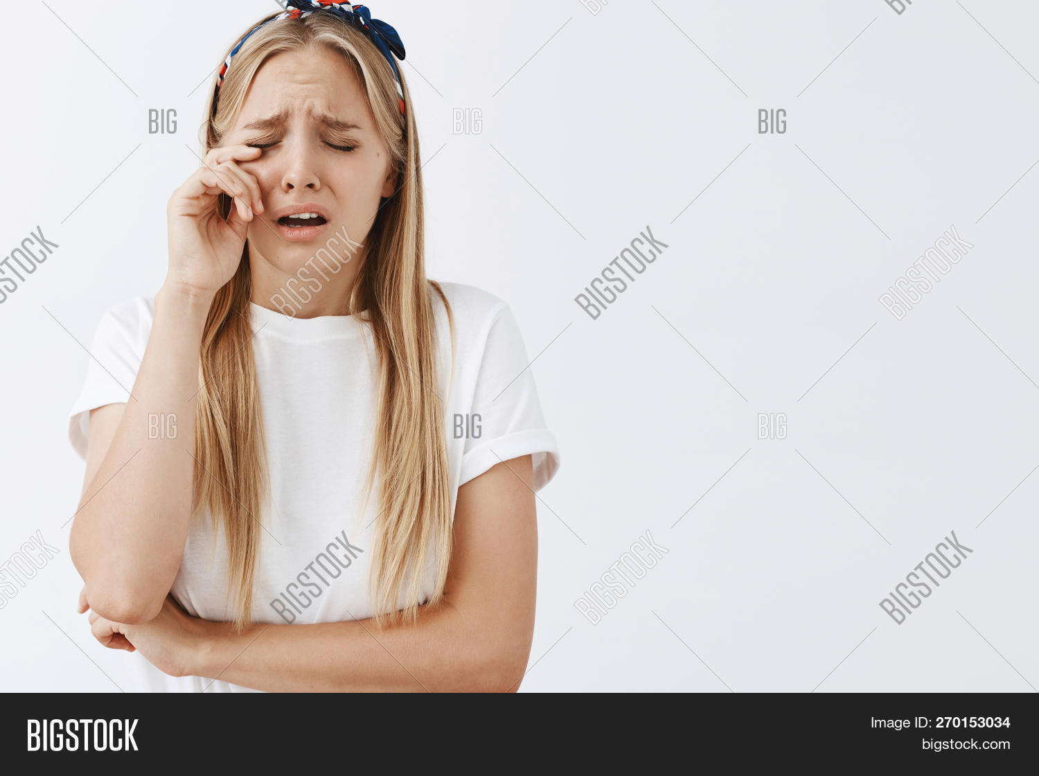 Crying Her Heart Out, Image & Photo (Free Trial) | Bigstock