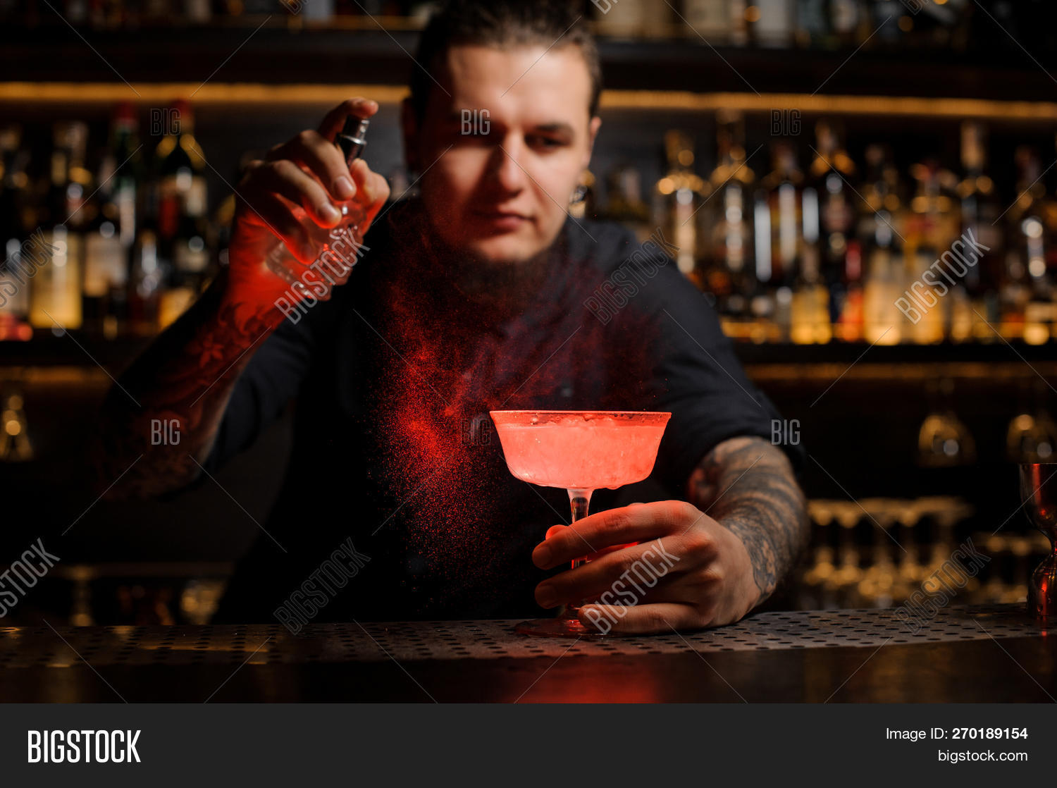 Mixologist Tattoos Image & Photo (Free Trial) | Bigstock
