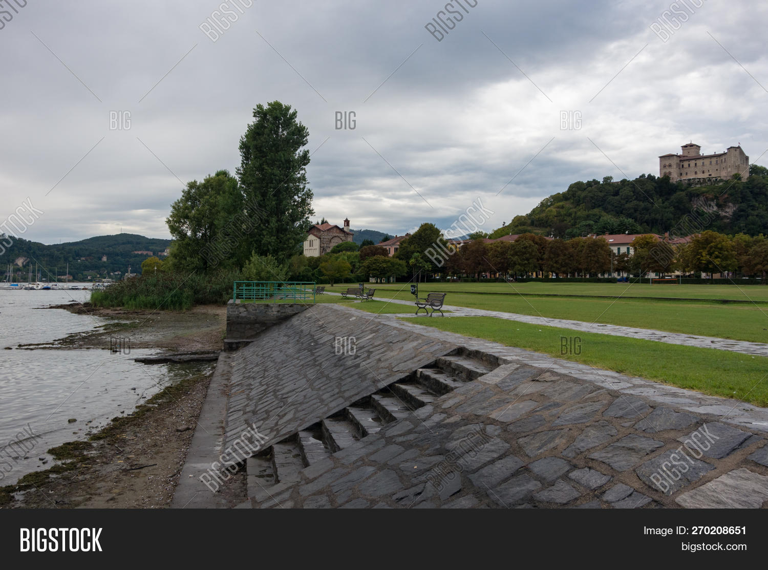 Rocca Di Angera Castle Image & Photo (Free Trial) | Bigstock