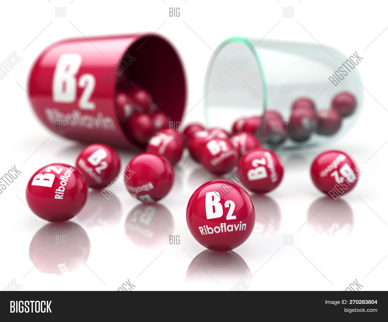 Vitamin B2 Capsule. Image & Photo (Free Trial) | Bigstock