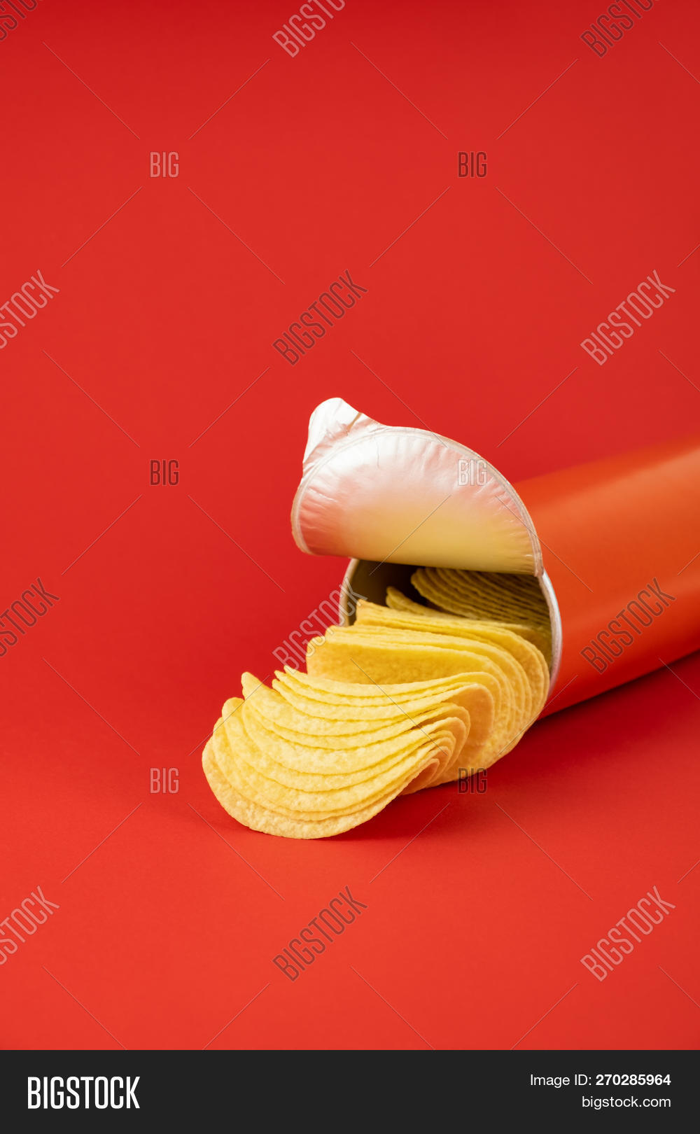 Potato Chips Bright Image & Photo (Free Trial) | Bigstock