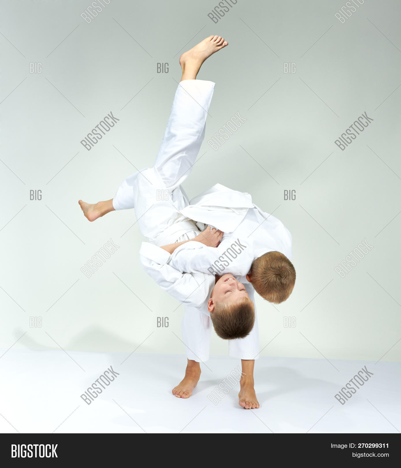 Boys Training Judo Image & Photo (Free Trial) | Bigstock